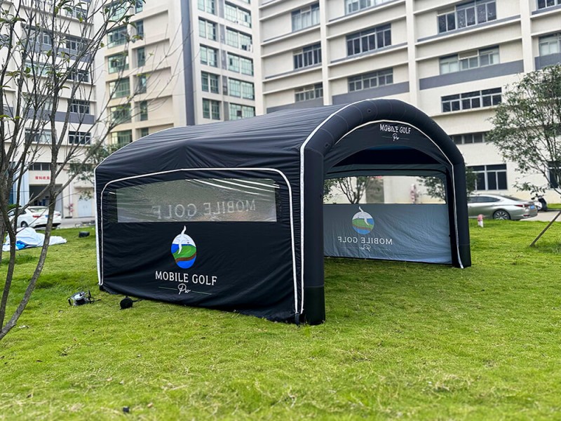 Inflatable Golf Simulator Pod for Indoor Practice