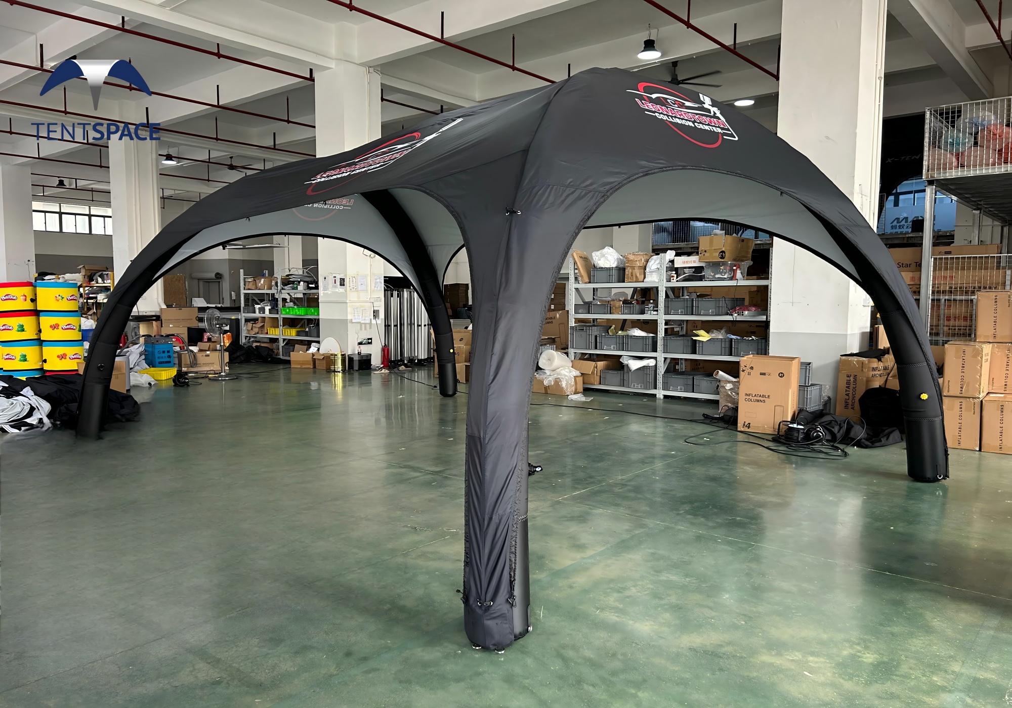 Unveiling Tentspace's Modular Inflatable Ecosystem