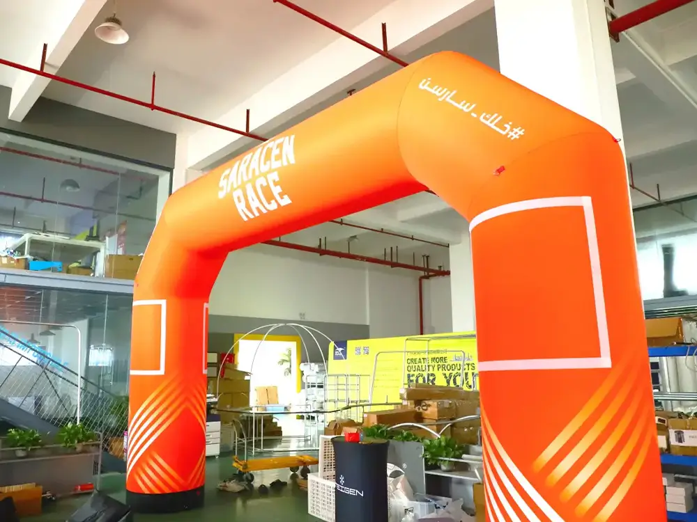 Silent Sealed Inflatable Arch 3-10m No Blower Event Archway